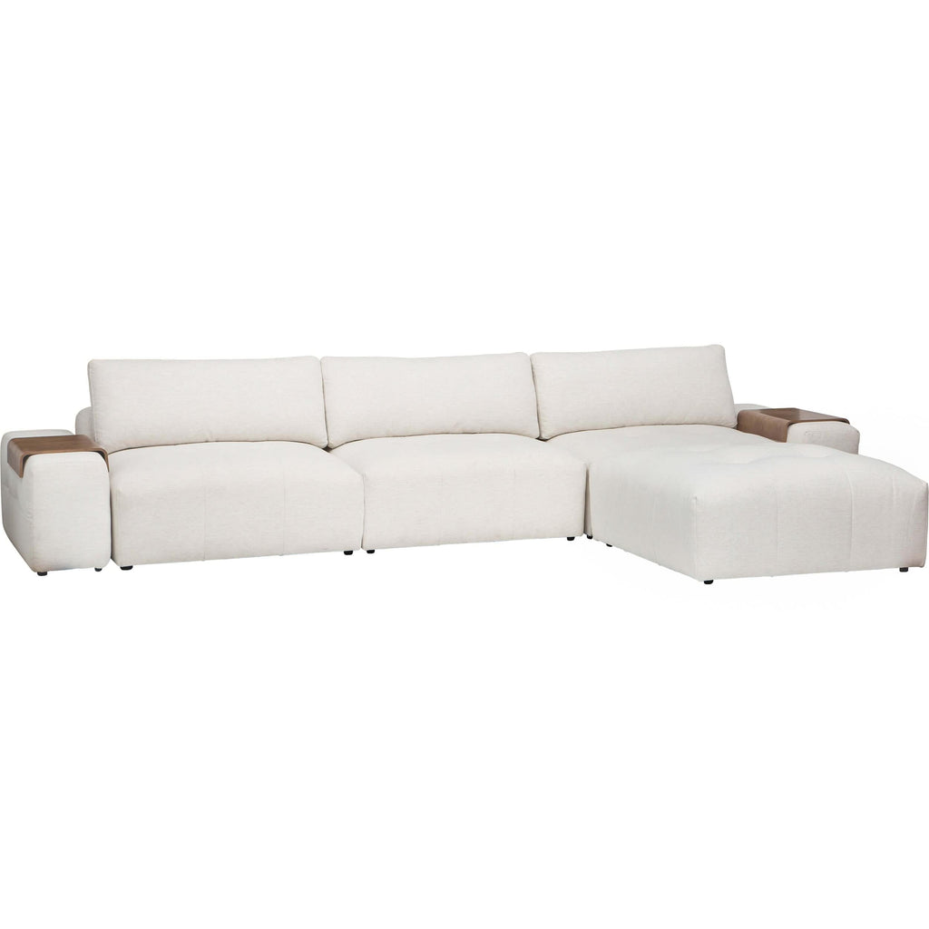 Farley 6 Piece Modular Sectional, Nomad Snow – High Fashion Home
