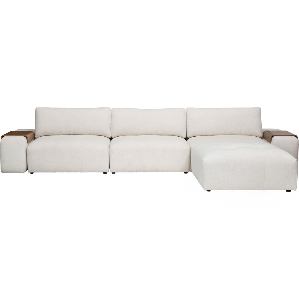 Farley 6 Piece Modular Sectional, Nomad Snow – High Fashion Home