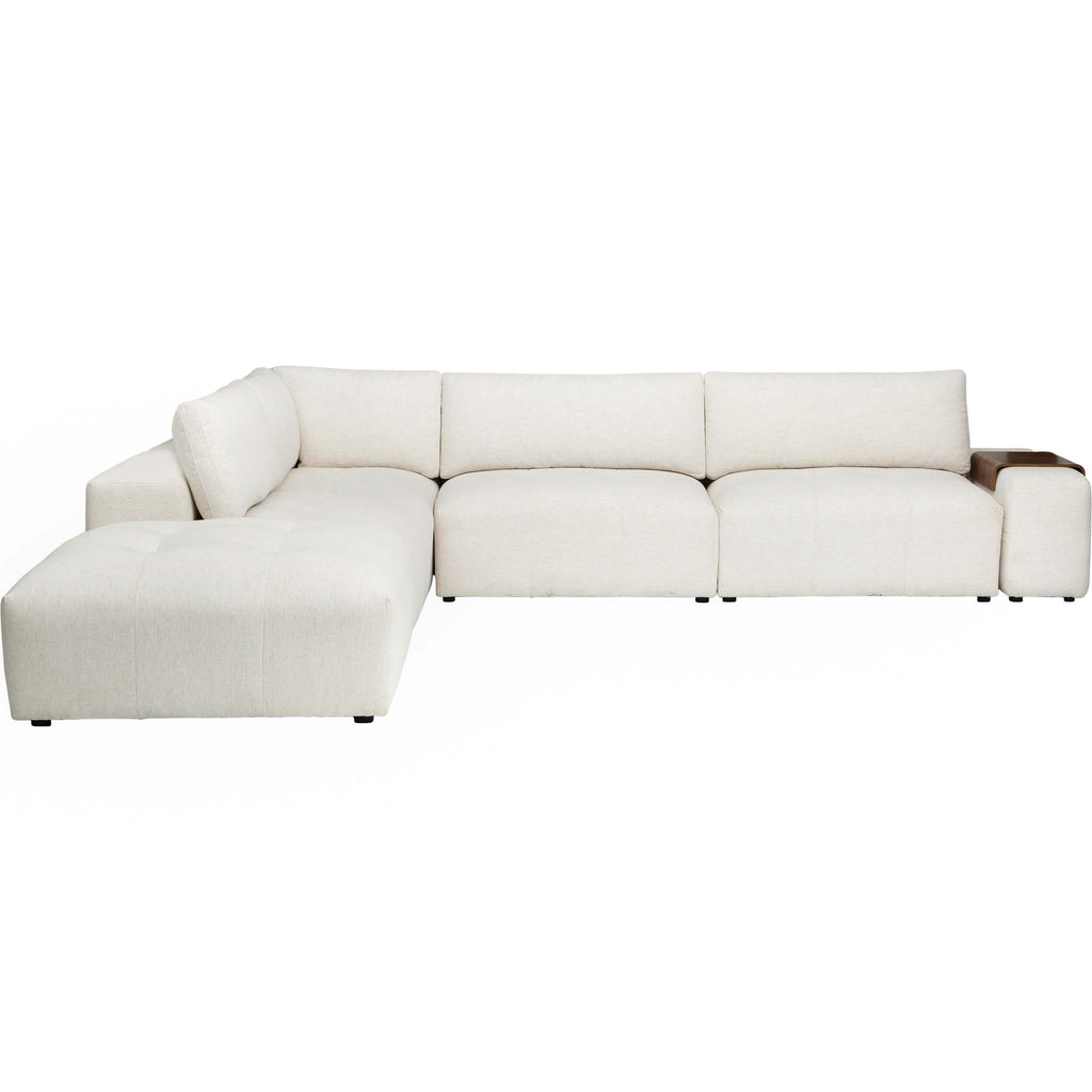 Farley Modular Sectional w/Ottoman, Nomad Snow – High Fashion Home