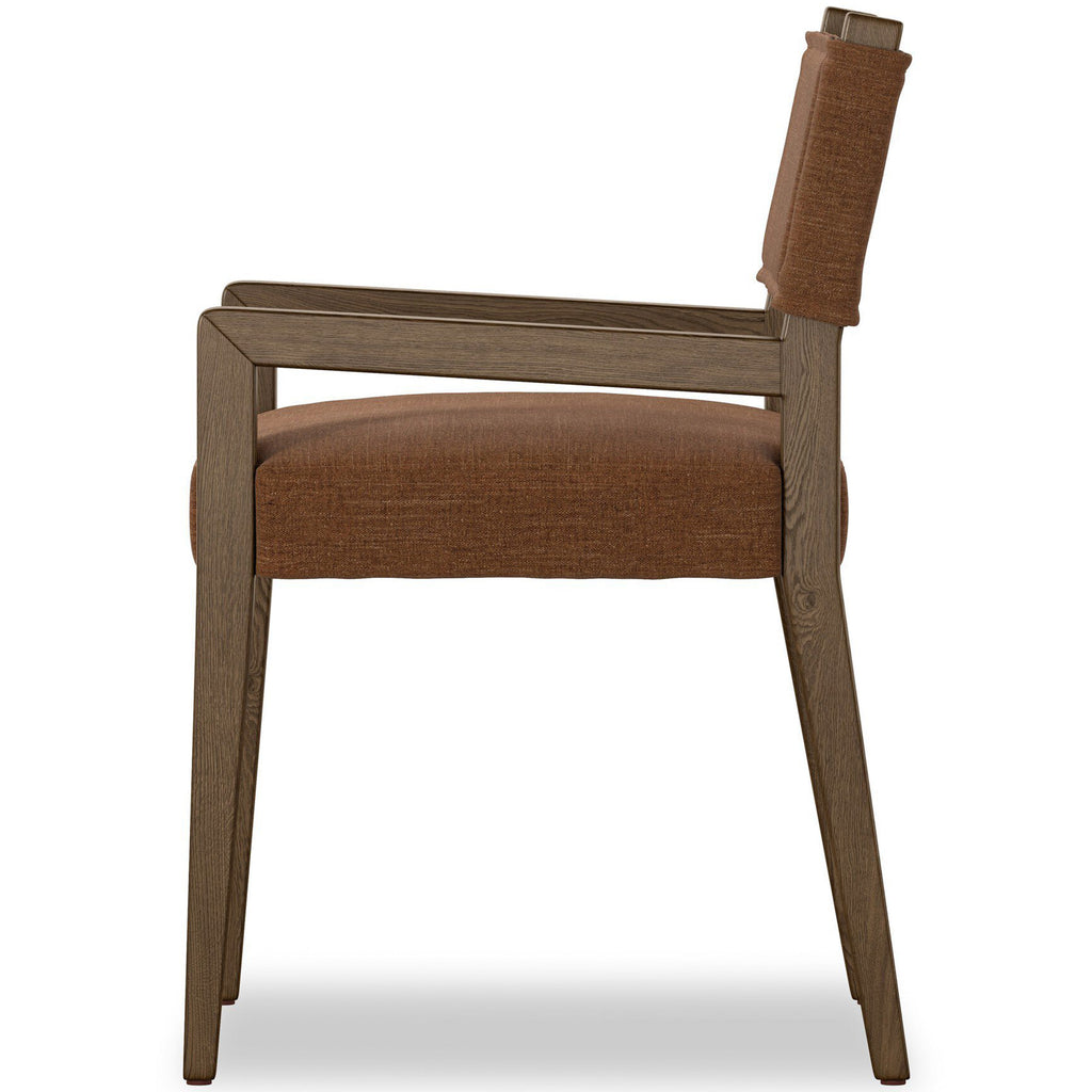 Ferris Dining Arm Chair, Laughlin Ochre by Four Hands – High Fashion Home