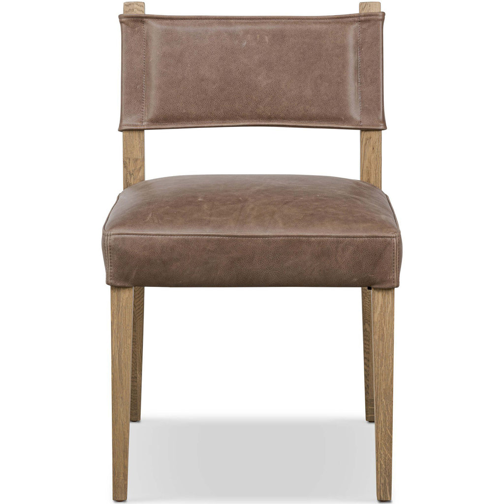 Ferris Leather Dining Chair, Palermo Cigar, Set of 2 by Four Hands ...