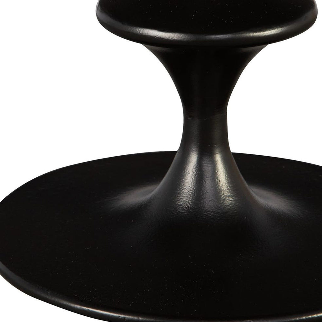 Flight Accent Table, Black – High Fashion Home