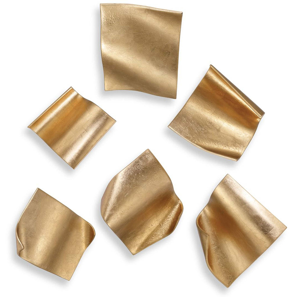 Fluttering Pages Wall Decor, Set of 6 – High Fashion Home