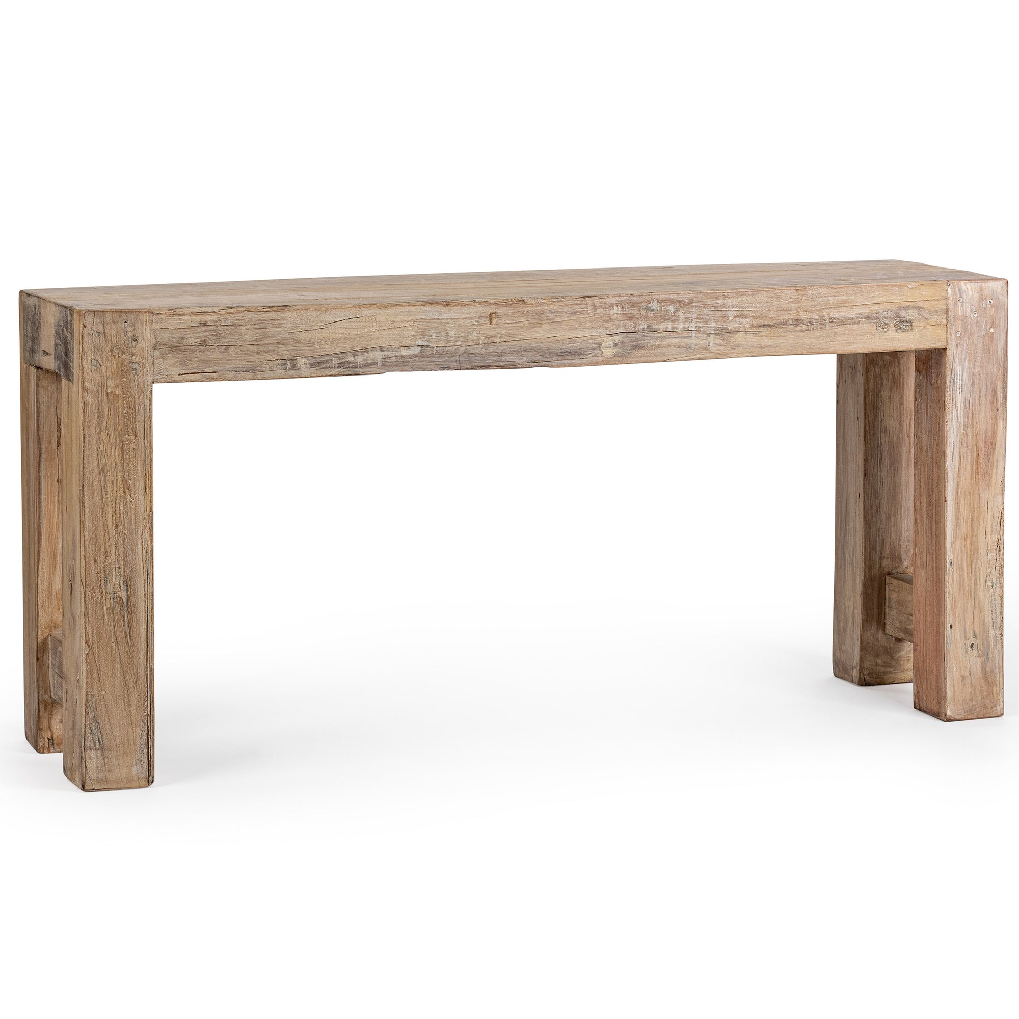 Giza 68" Console Table, Butterwood Blend – High Fashion Home