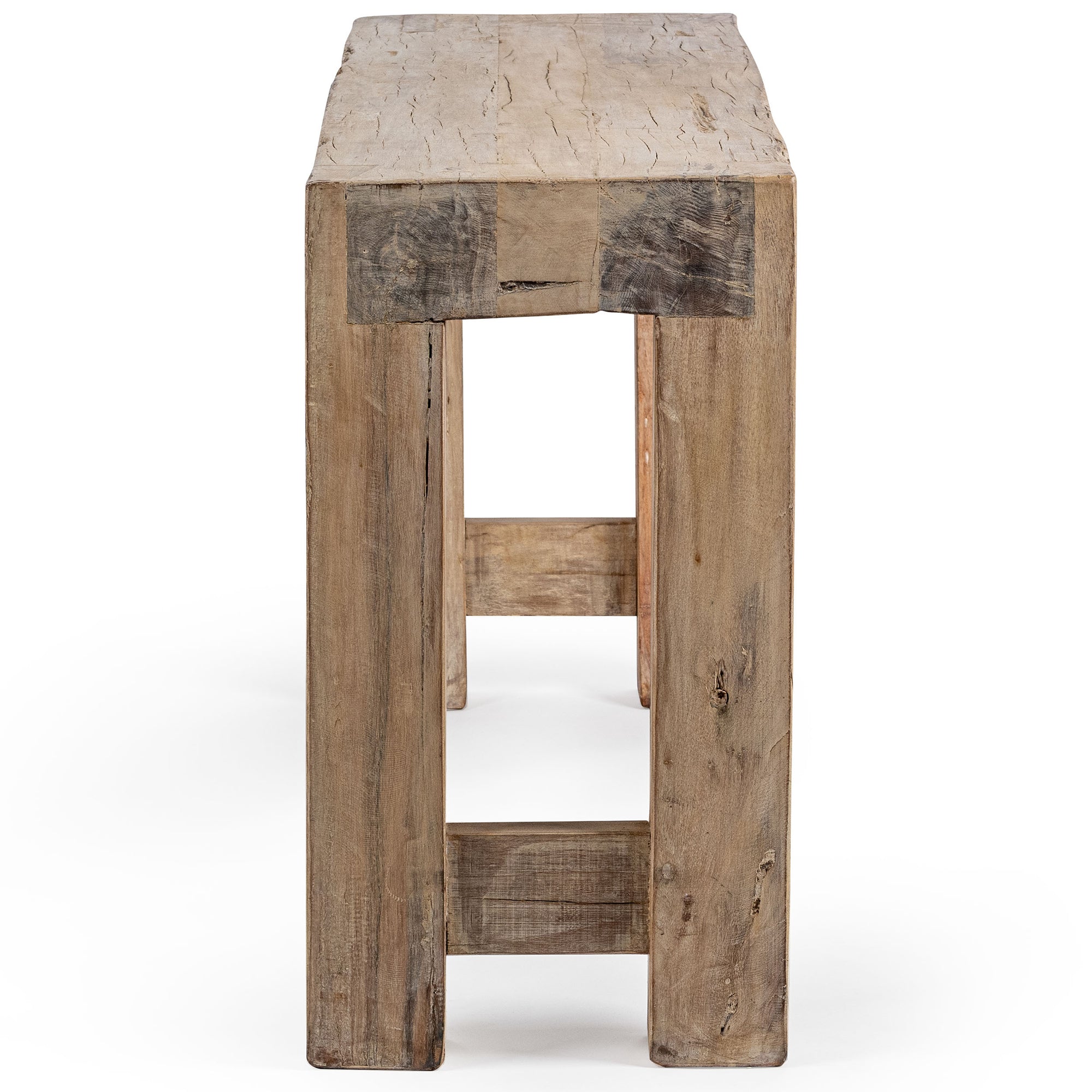 Giza 68" Console Table, Butterwood Blend – High Fashion Home