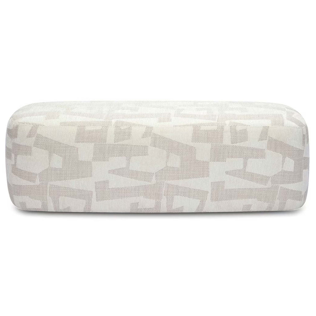 Graceland Bench, Cream Jacquard – High Fashion Home