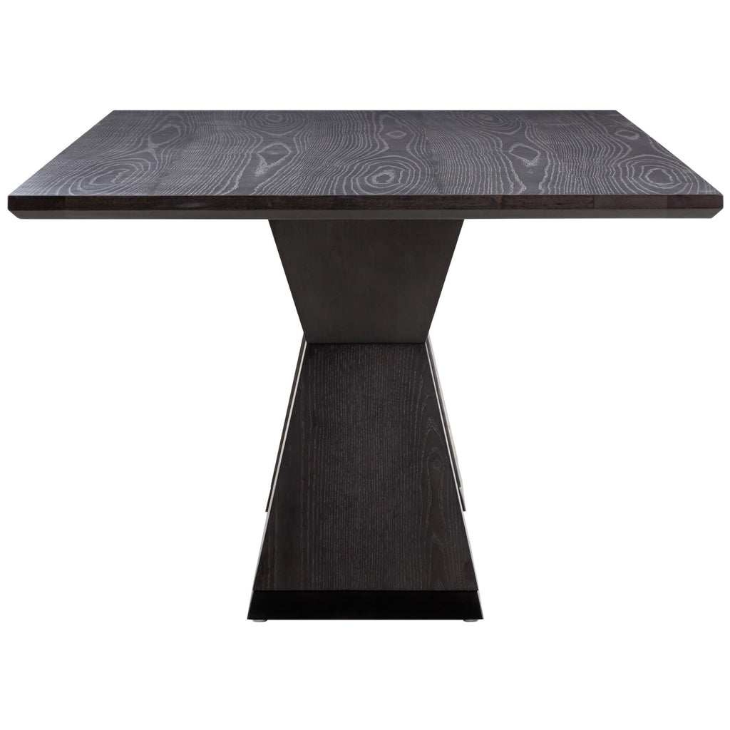 Nolan Rectangular Dining Table, Black – High Fashion Home