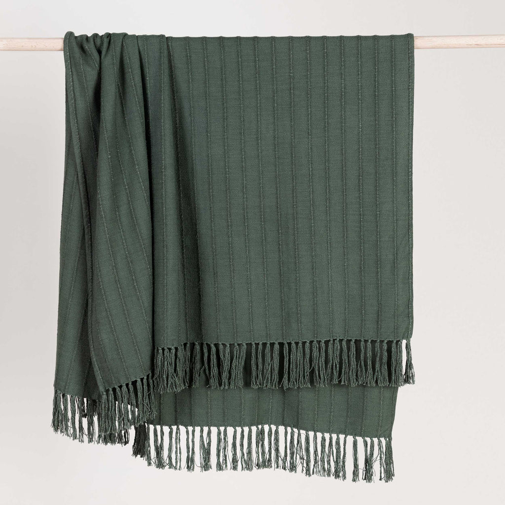 Hunter Throw, Forest Green – High Fashion Home