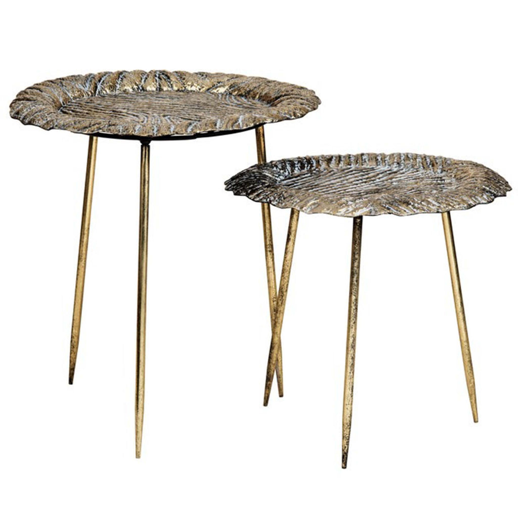 Innis Tables, Gold, Set of 2 – High Fashion Home