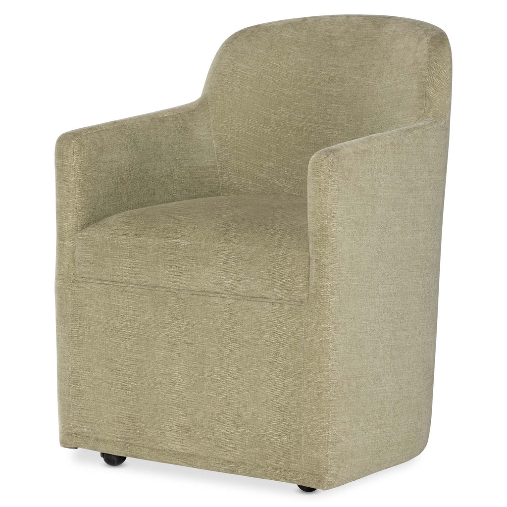 Izabela Upholstered Arm Chair, Baso Sage – High Fashion Home