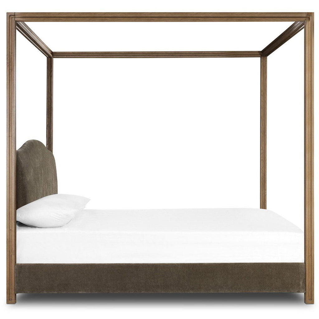 Jodie Canopy Bed, Malmo Olive by Amber Lewis x Four Hands – High ...