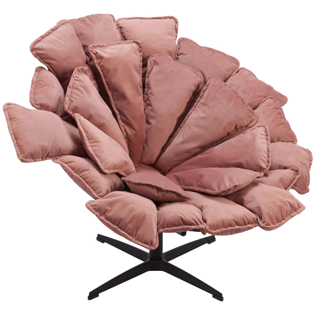 Kipas Swivel Chair, Pink – High Fashion Home