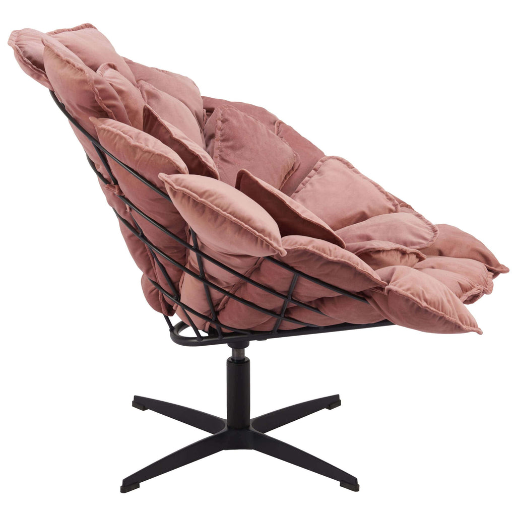 Kipas Swivel Chair, Pink – High Fashion Home