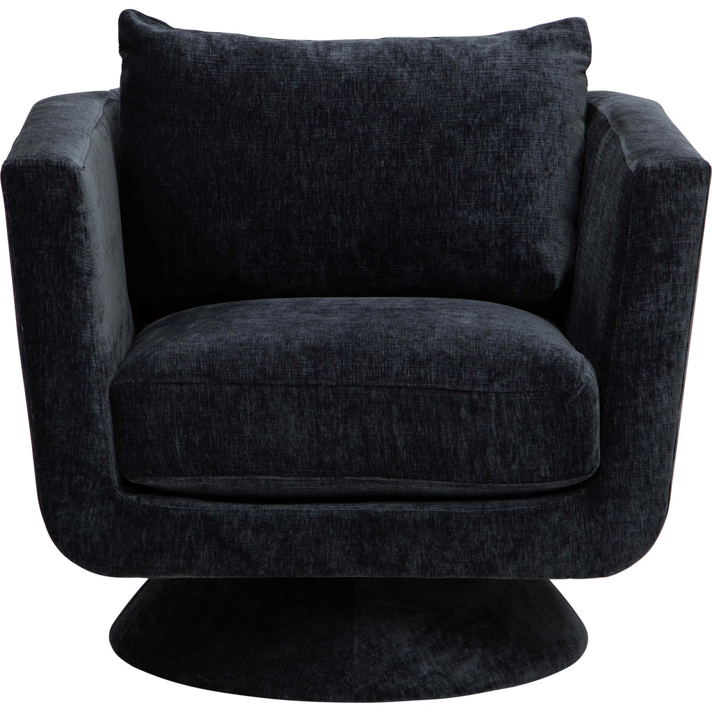 Lara Swivel Chair, Vickie Night – High Fashion Home