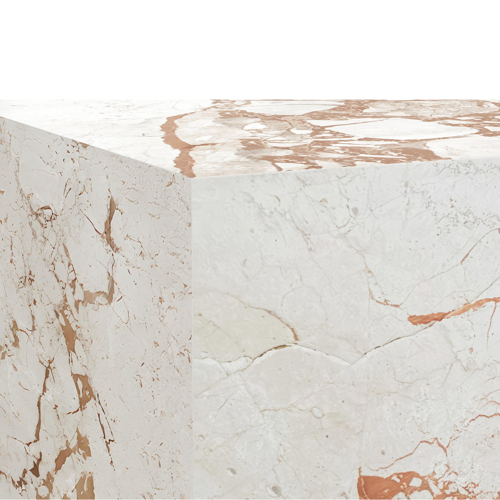Laros End Table, Cream – High Fashion Home