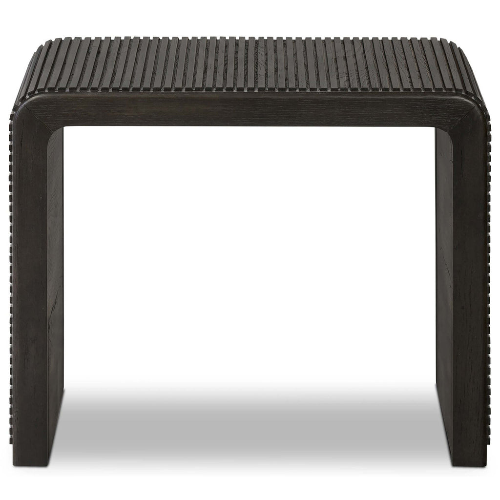 Leo End Table, Smoked Black by Four Hands – High Fashion Home