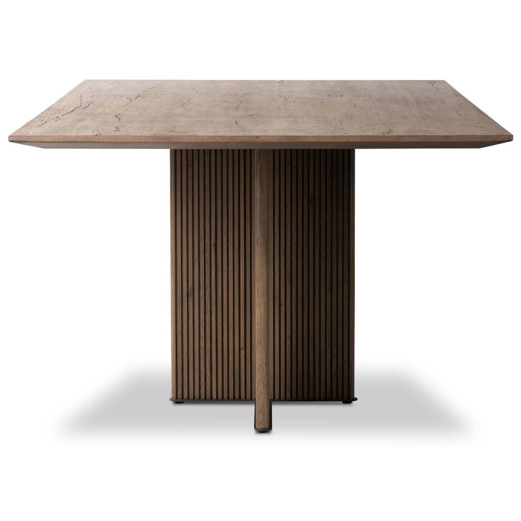 Leo Rectangular Dining Table, Rustic Grey by Four Hands – High Fashion Home