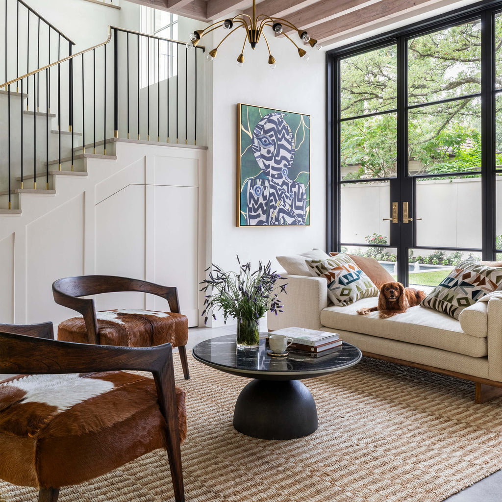 Limbo Framed by Nikki Chu, Poly Gold Float Frame – High Fashion Home