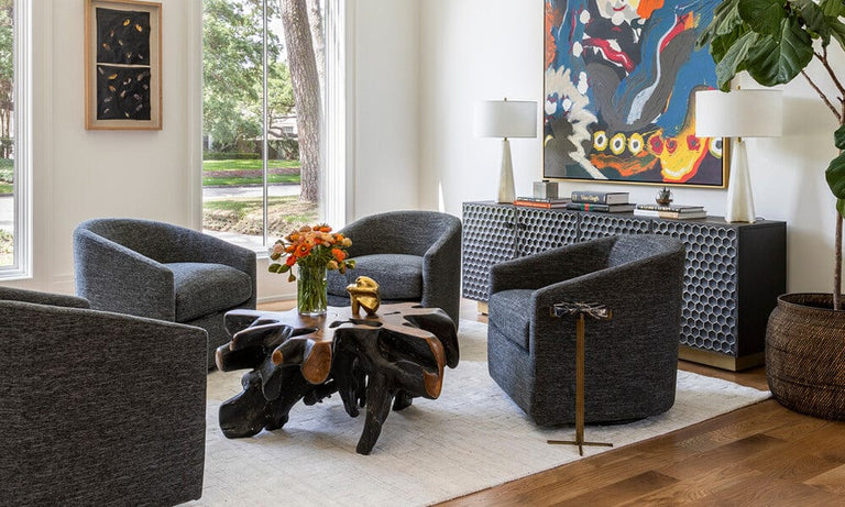 Room Ideas / Living Room / A Flexible Arrangement – High Fashion Home