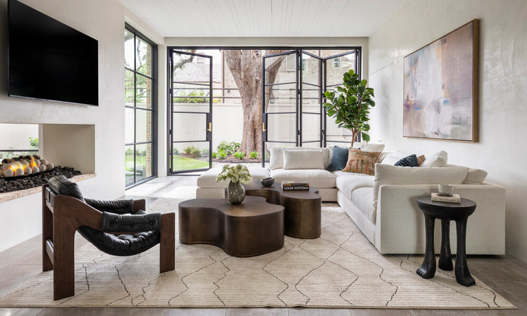 Room Ideas / Living Room / Shapes Merge – High Fashion Home