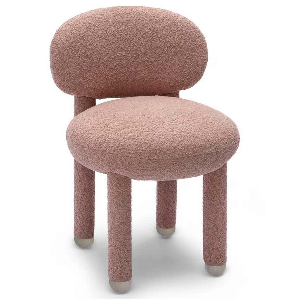 Manu Side Chair, Rose Pink, Set of 2 – High Fashion Home