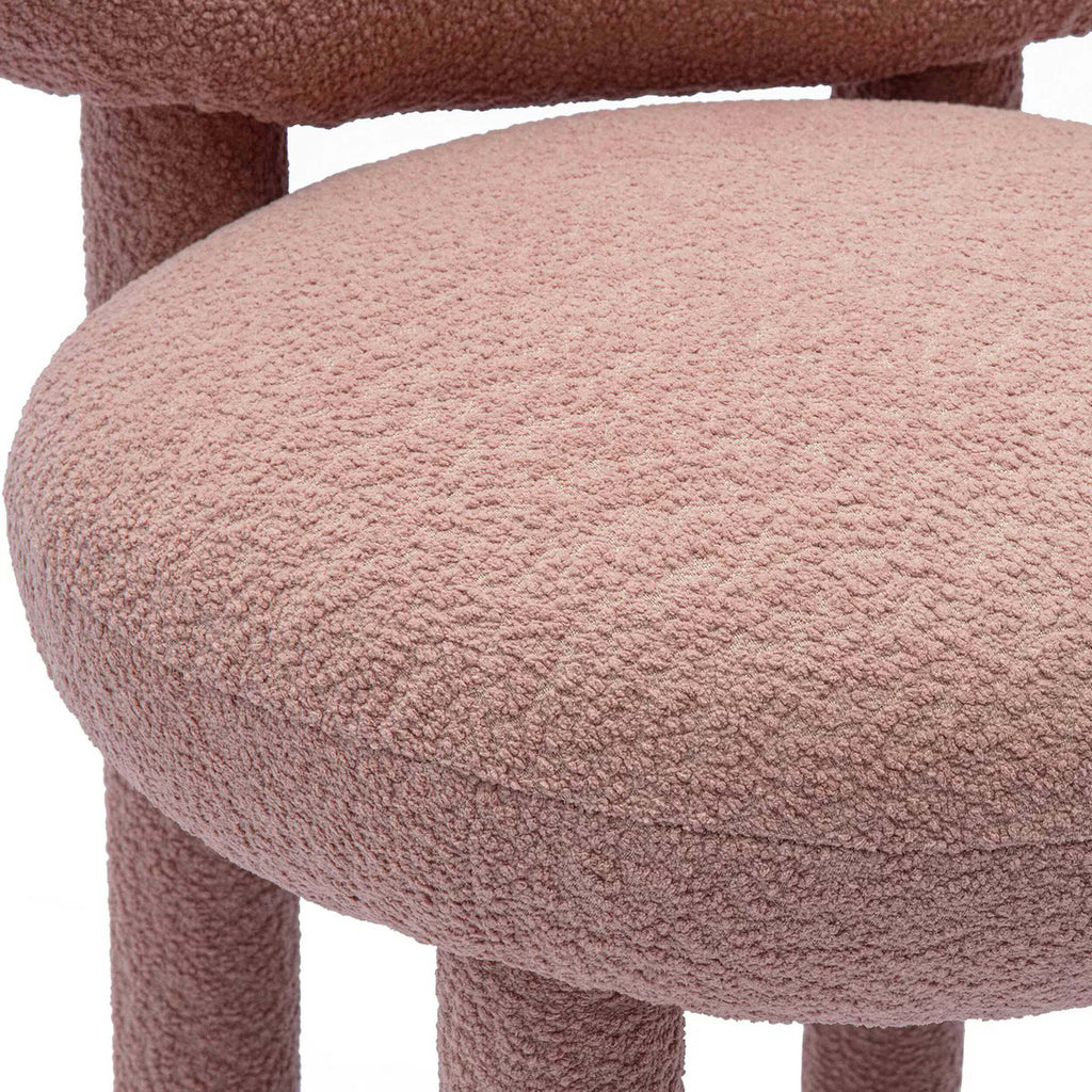 Manu Side Chair, Rose Pink, Set of 2 – High Fashion Home