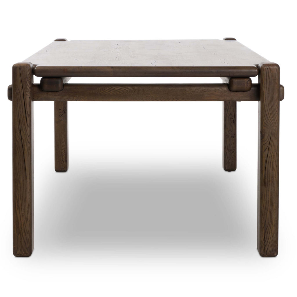 Marcia 120" Dining Table, Grey Reclaimed French Oak by Four Hands ...