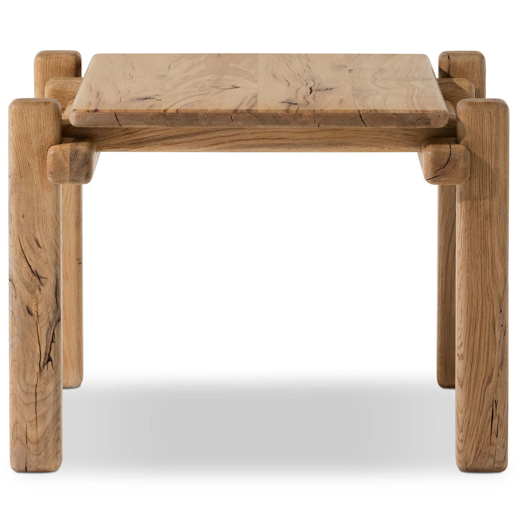 Marcia End Table, Natural – High Fashion Home