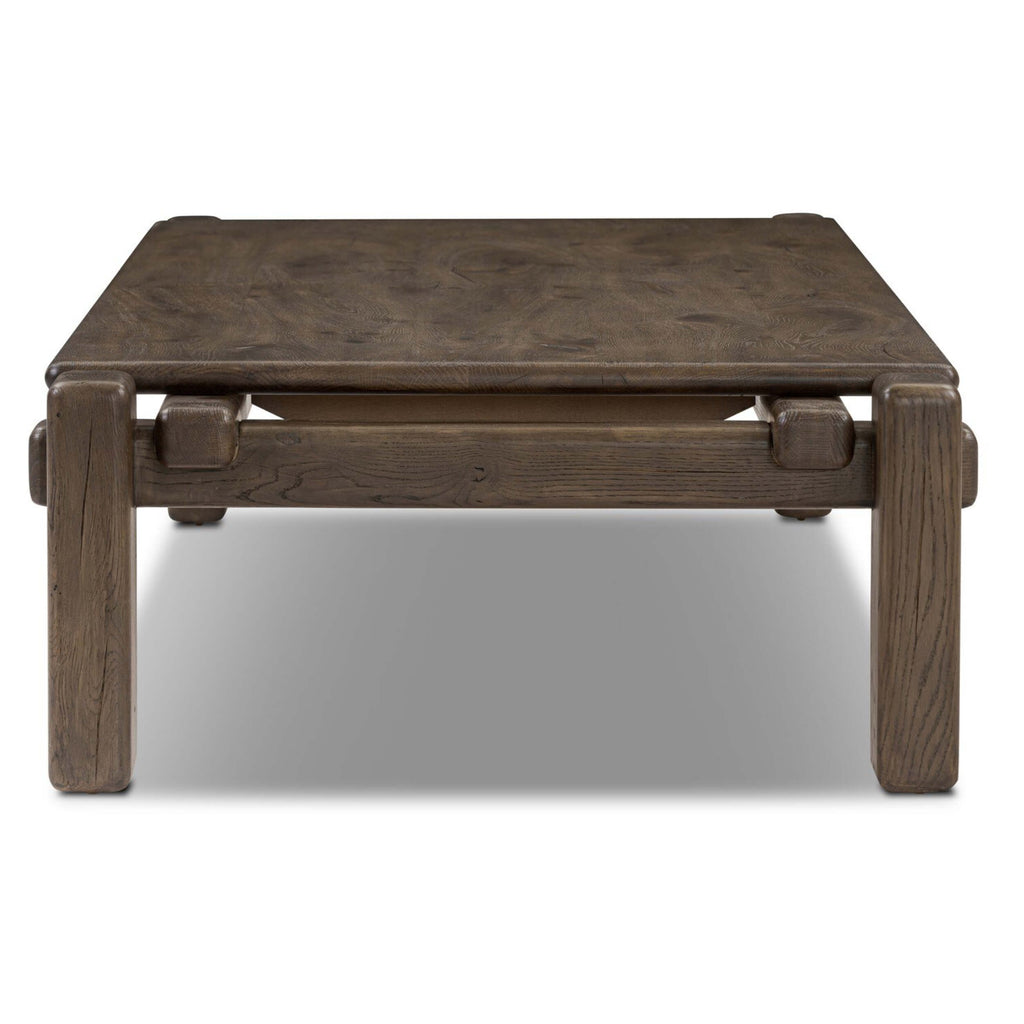 Marcia Large Coffee Table, Grey Reclaimed French Oak by Four Hands ...