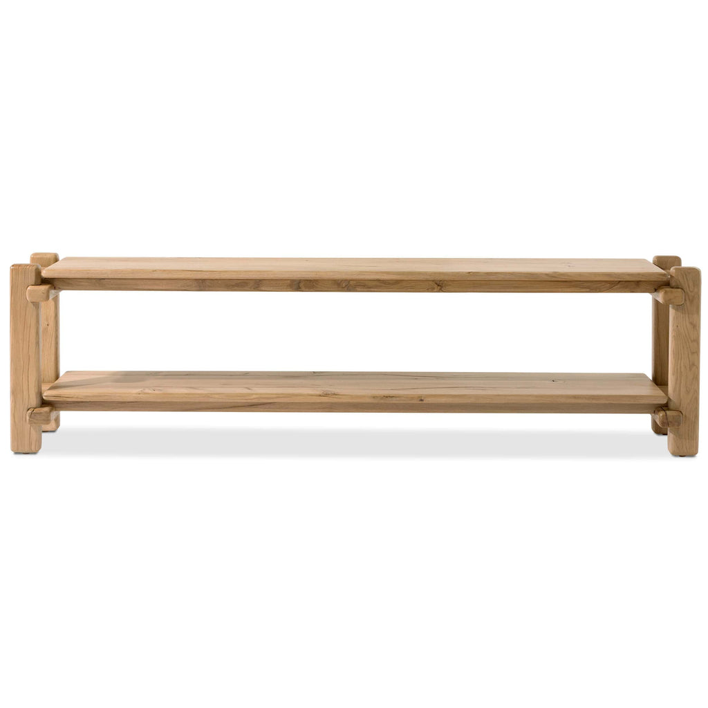Marcia Low Console Table, Natural by Four Hands – High Fashion Home