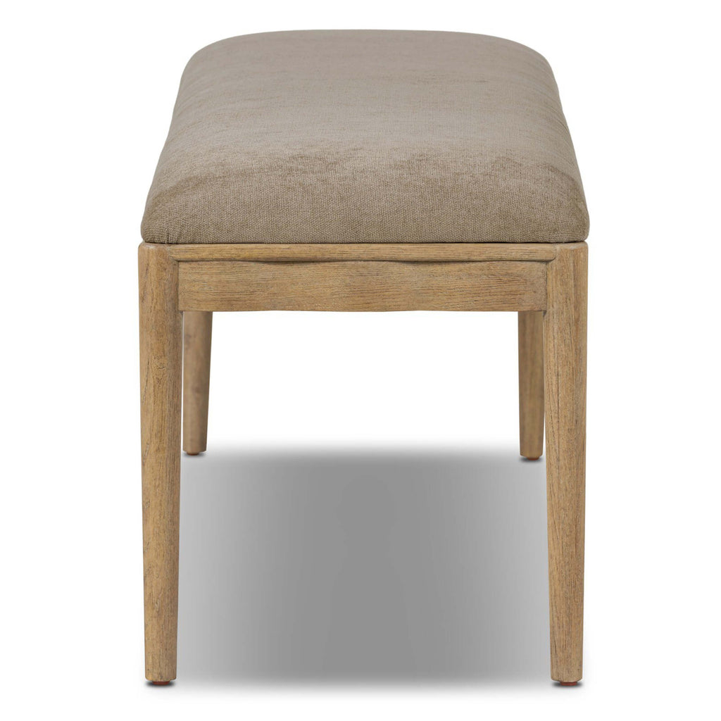 Marie Bench, Sage Worn Velvet by Four Hands – High Fashion Home