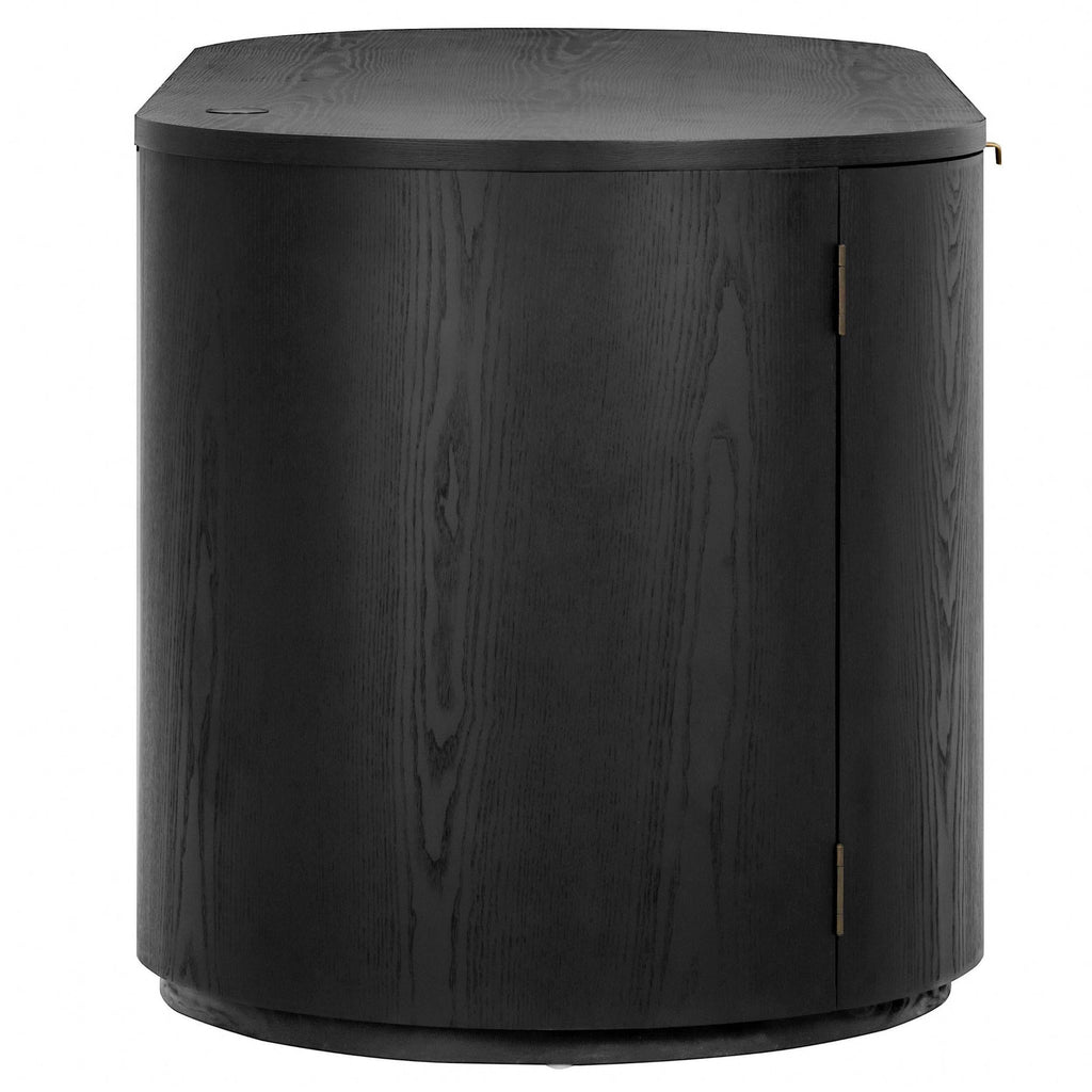 Marlow Executive Desk, Black – High Fashion Home