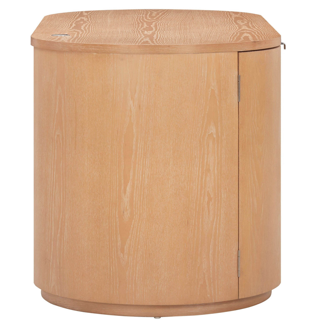 Marlow Executive Desk, Natural – High Fashion Home