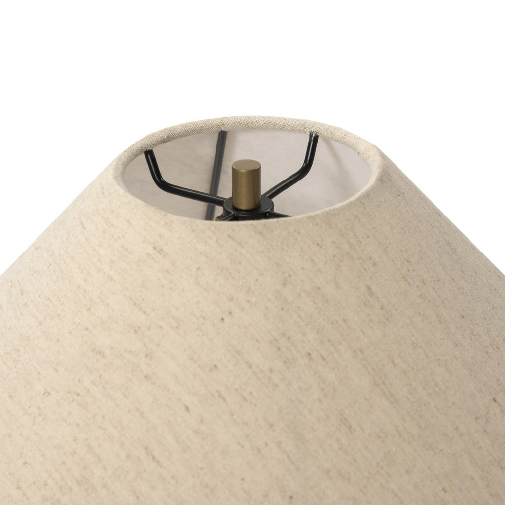 Medici Table Lamp, Tan Linen by Four Hands – High Fashion Home