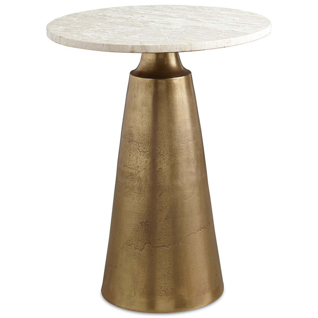 Midsummer Accent Table, Antique Brass – High Fashion Home
