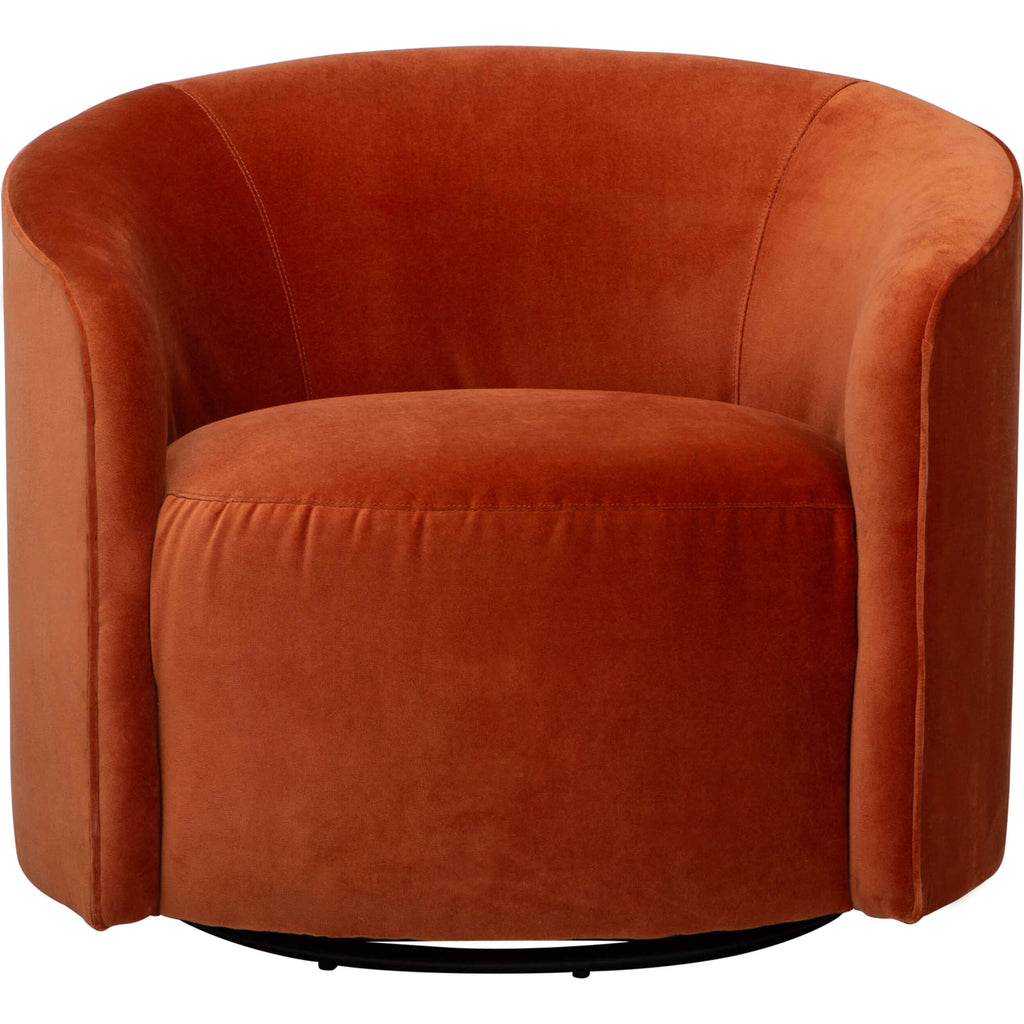 Mika Swivel Chair Vance Pumpkin High Fashion Home mika-swivel-chair-vance-pumpkin-high-fashion-home
