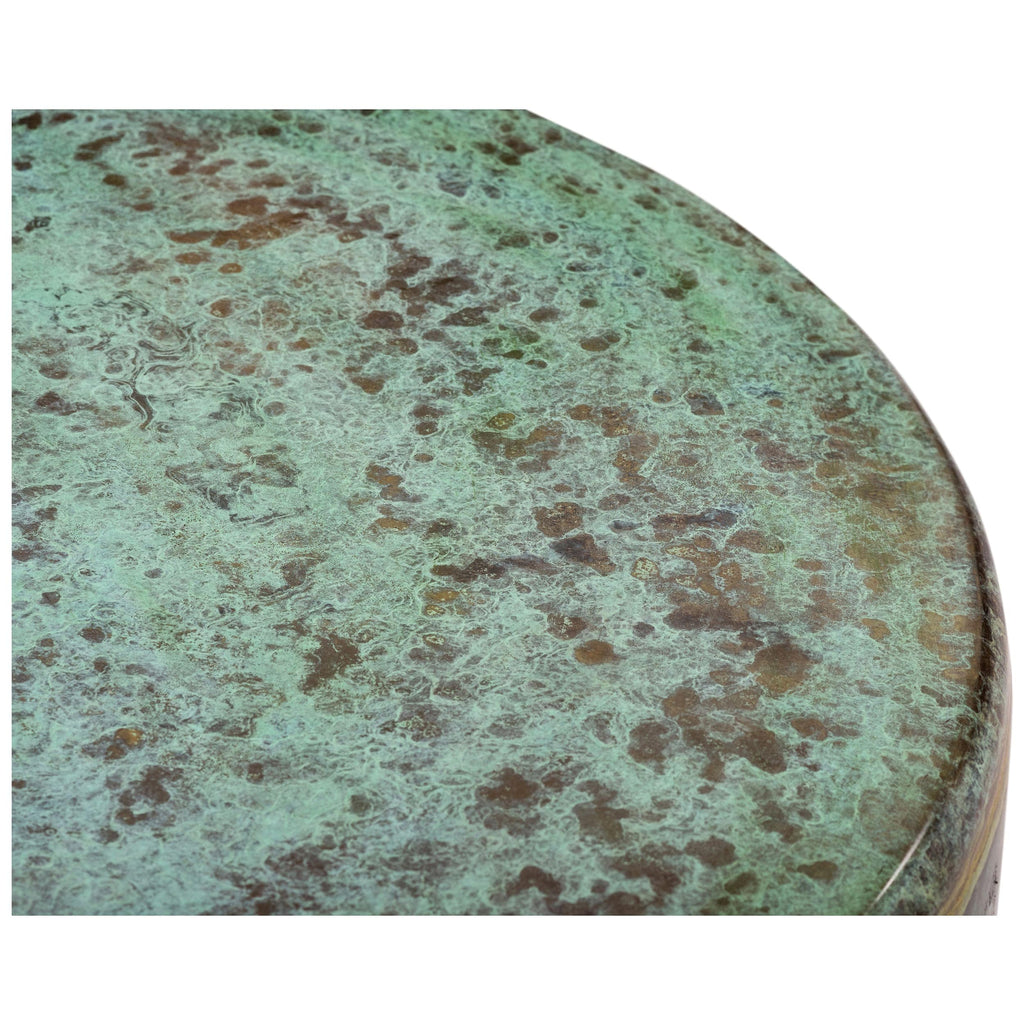 Moon Coffee Table, Green Patina – High Fashion Home