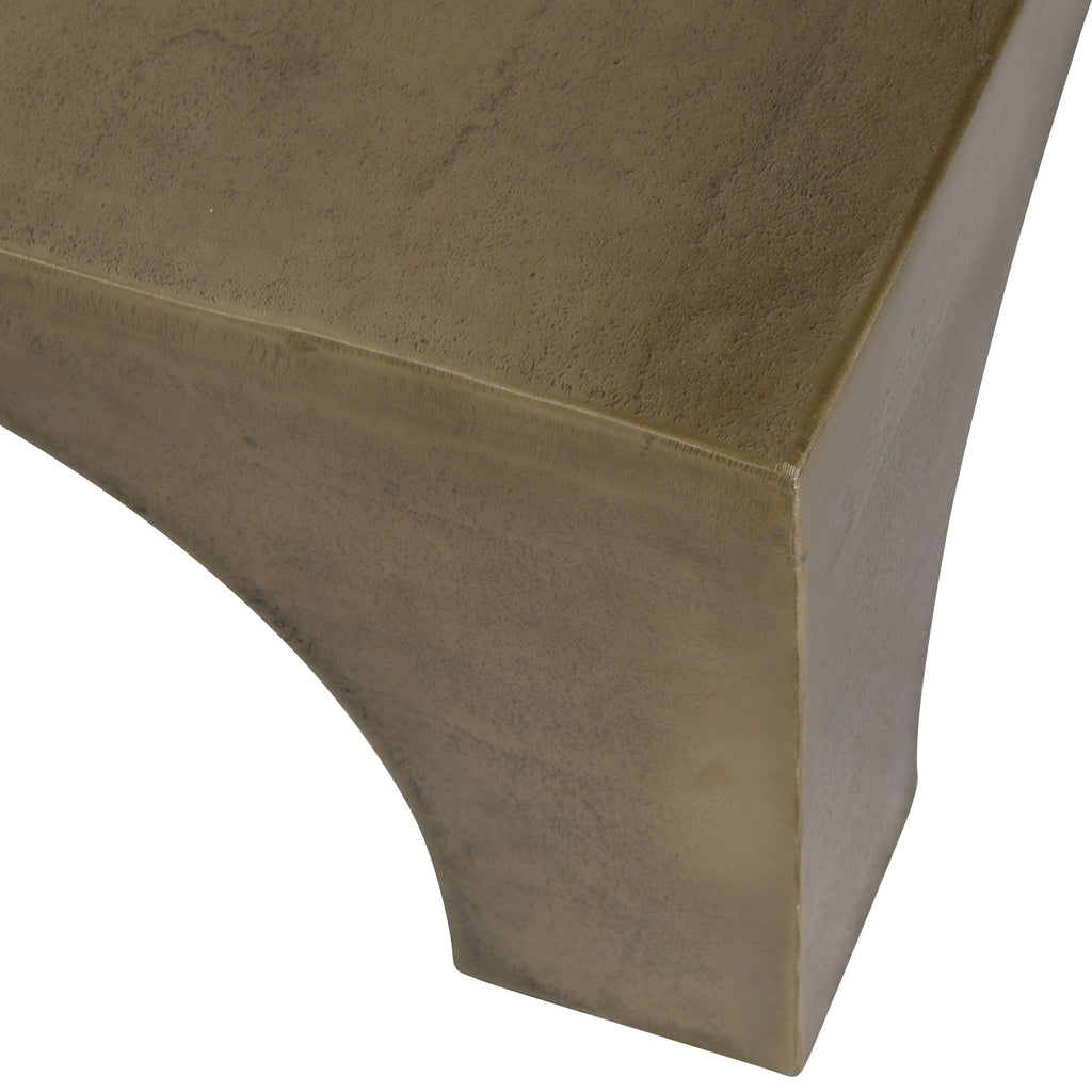 Morris Coffee Table, Antique Brass – High Fashion Home