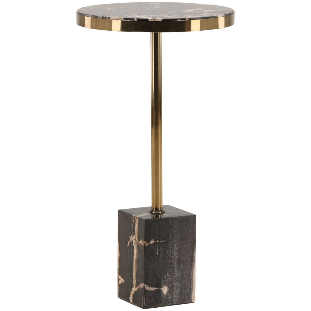 Neve Side Table, Black – High Fashion Home