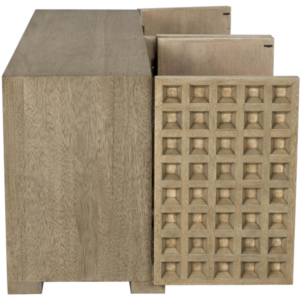 Nuala Sideboard, Washed Walnut – High Fashion Home