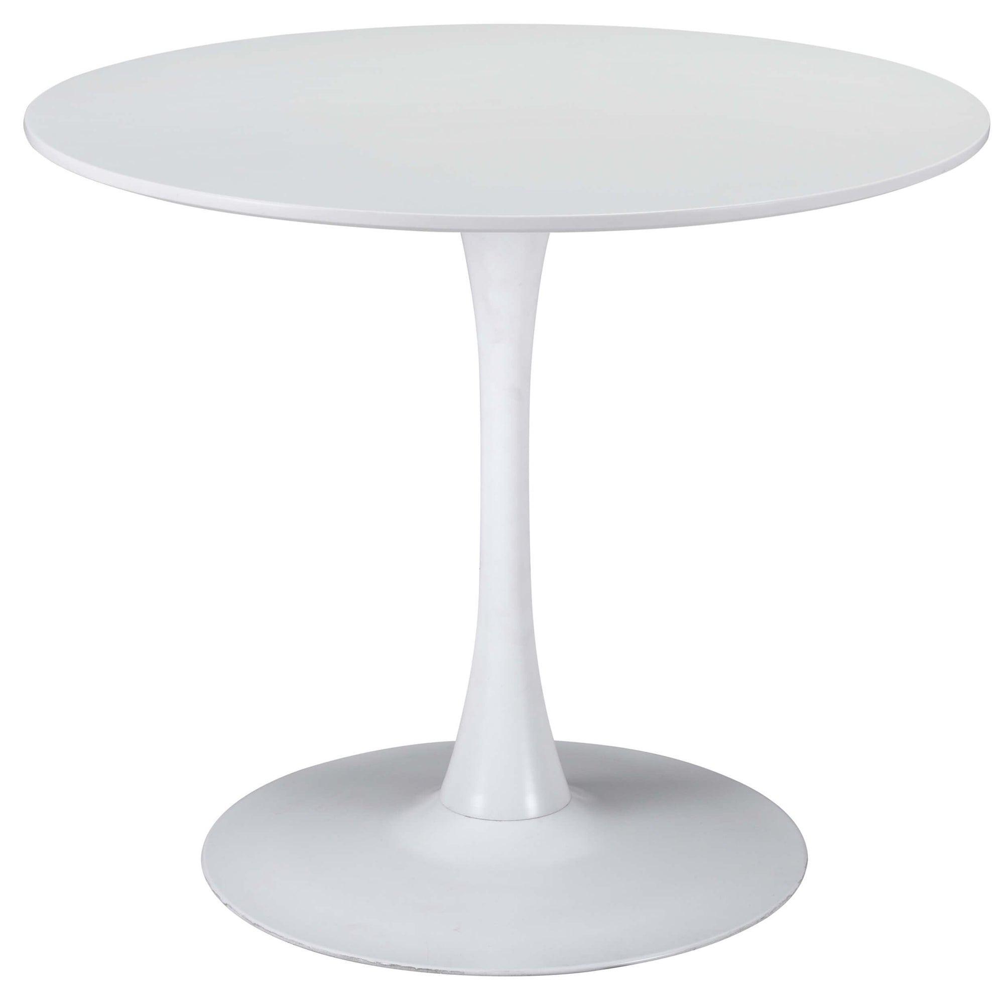 Opus 35" Round Dining Table, White – High Fashion Home