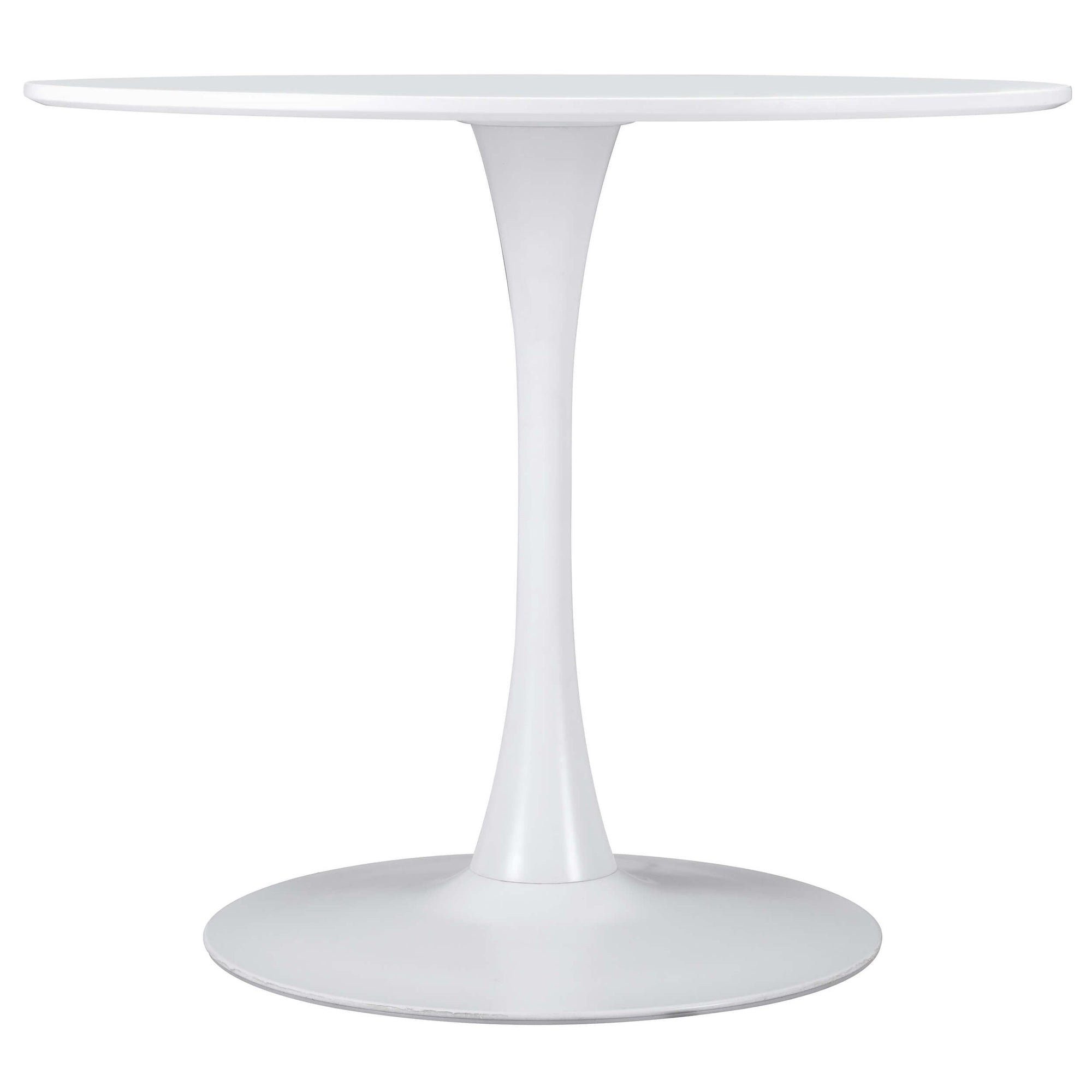 Opus 35" Round Dining Table, White – High Fashion Home