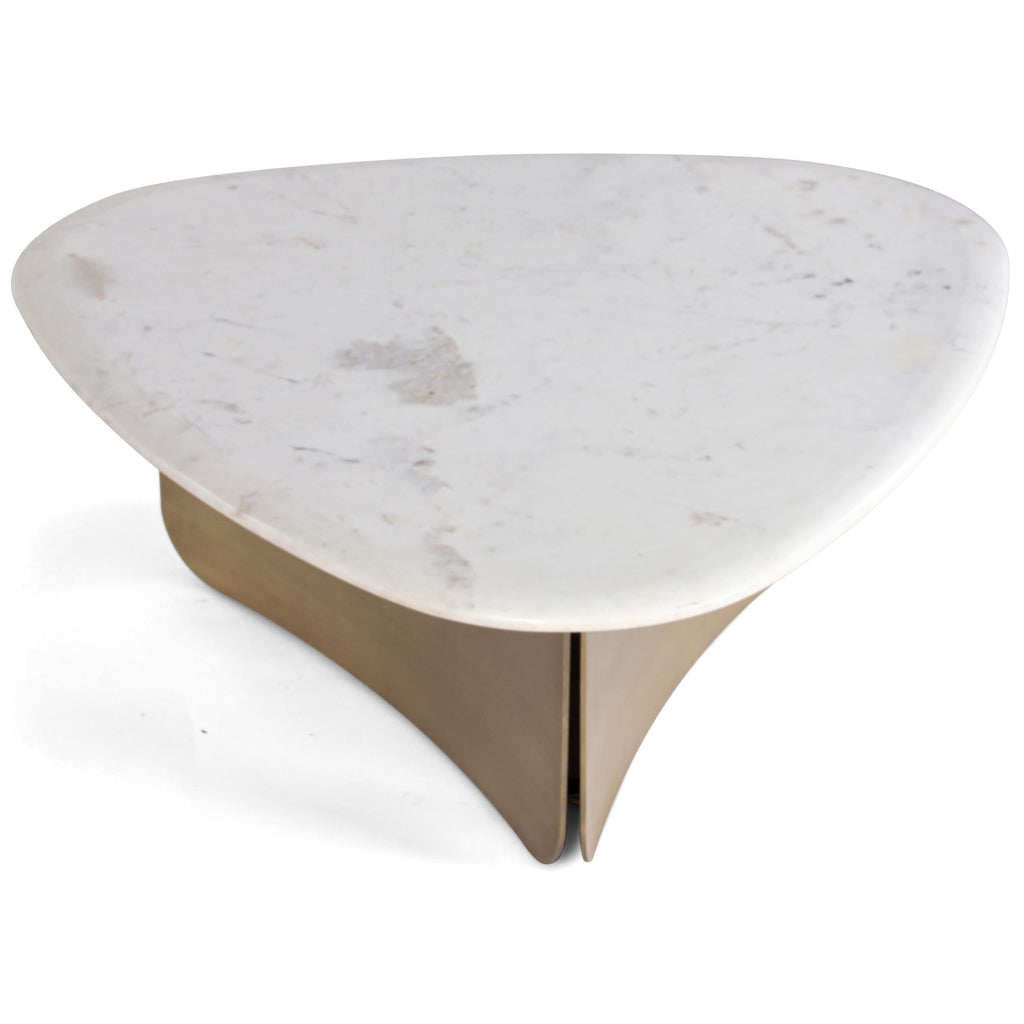 Pablo Coffee Table, Antique Brass – High Fashion Home