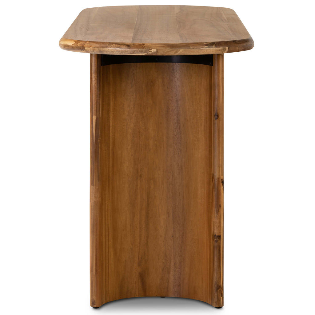 Paden Large Console Table, Sandy Acacia by Four Hands – High Fashion Home