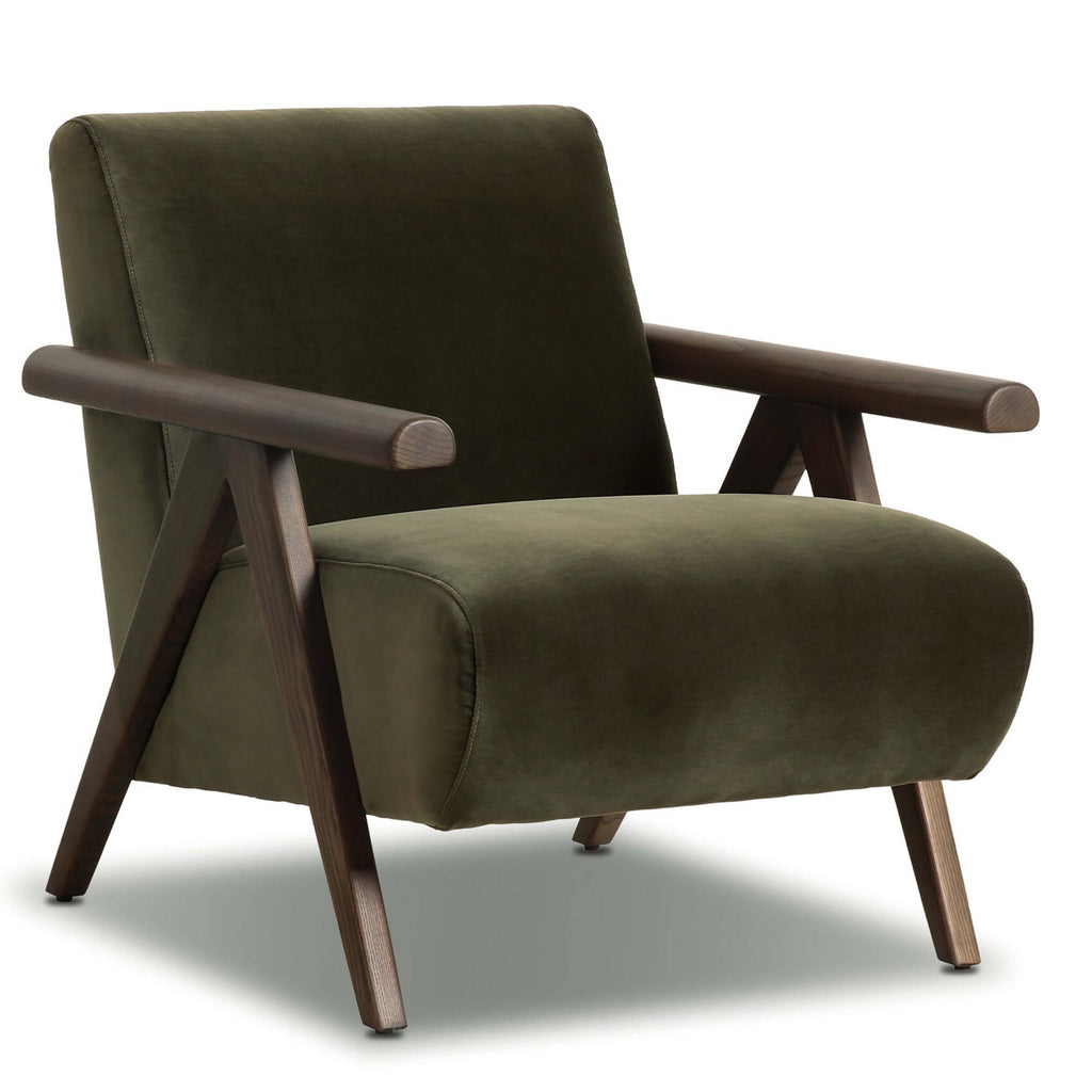 Penn Chair in Surrey Olive by Four Hands | Luxury Accent Chair | High ...