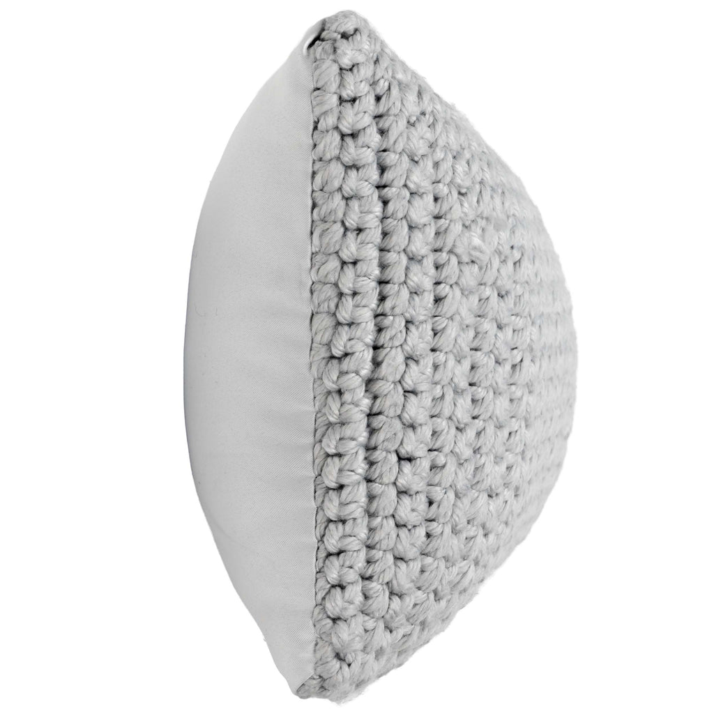 Prism Lumbar Pillow, Light Gray – High Fashion Home