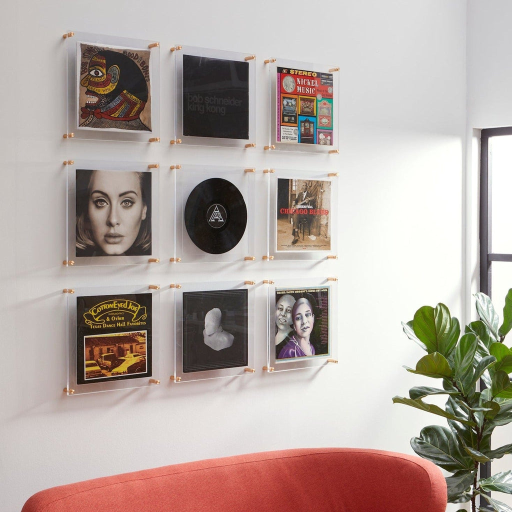 Set of 9 Record Frames Wallscape – High Fashion Home