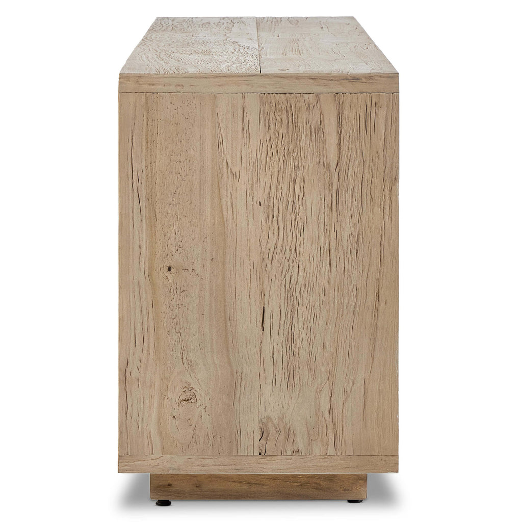 Redondo Media Console, Bleached Alder by Four Hands – High Fashion Home