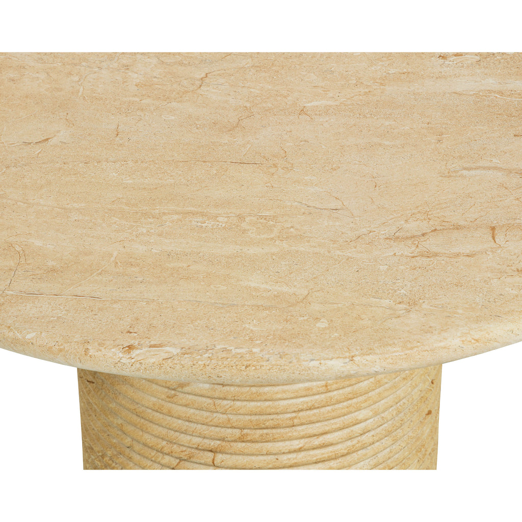Riva Dining Table, Travertine – High Fashion Home