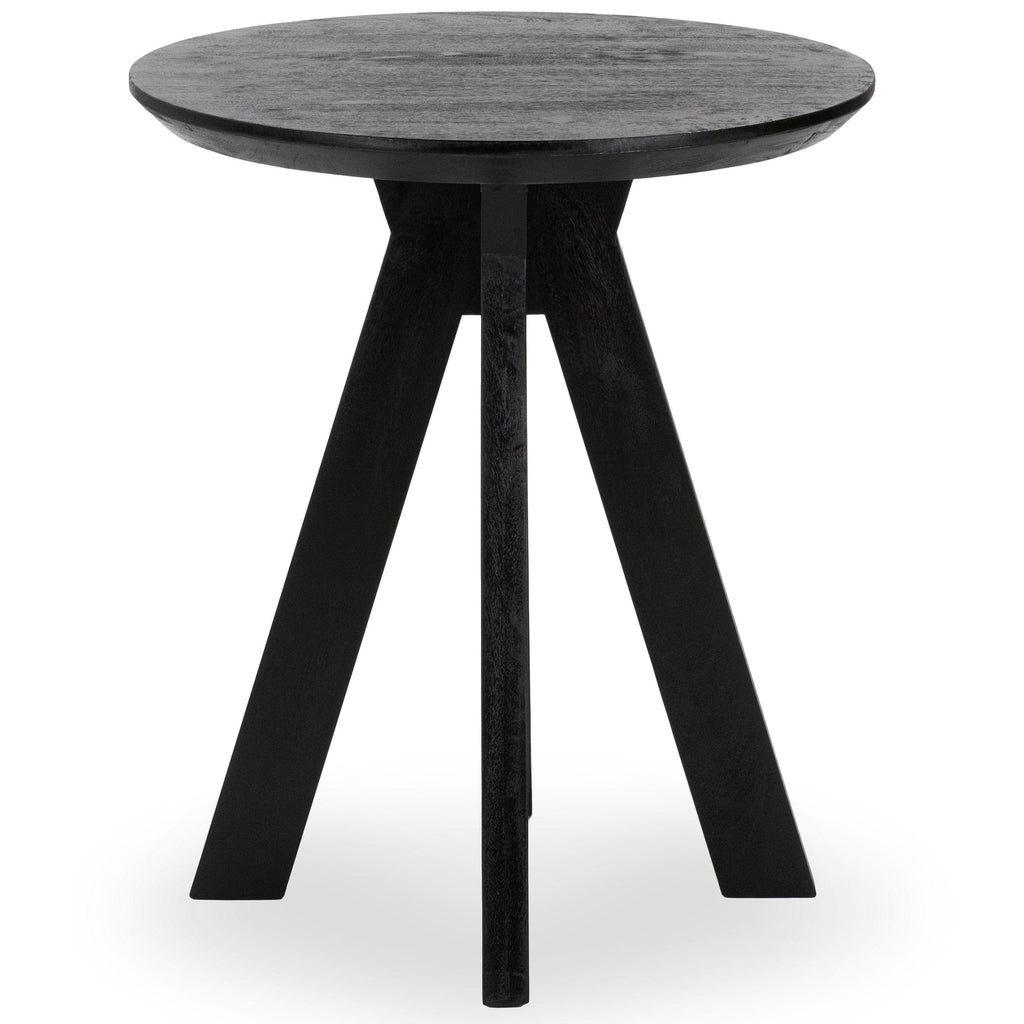 Rodrigo Round Bar & Counter Table, Black – High Fashion Home